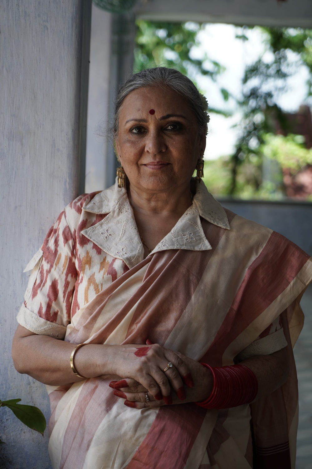 FIRNI MISHTI DOI SHORT-JACKET BLOUSE