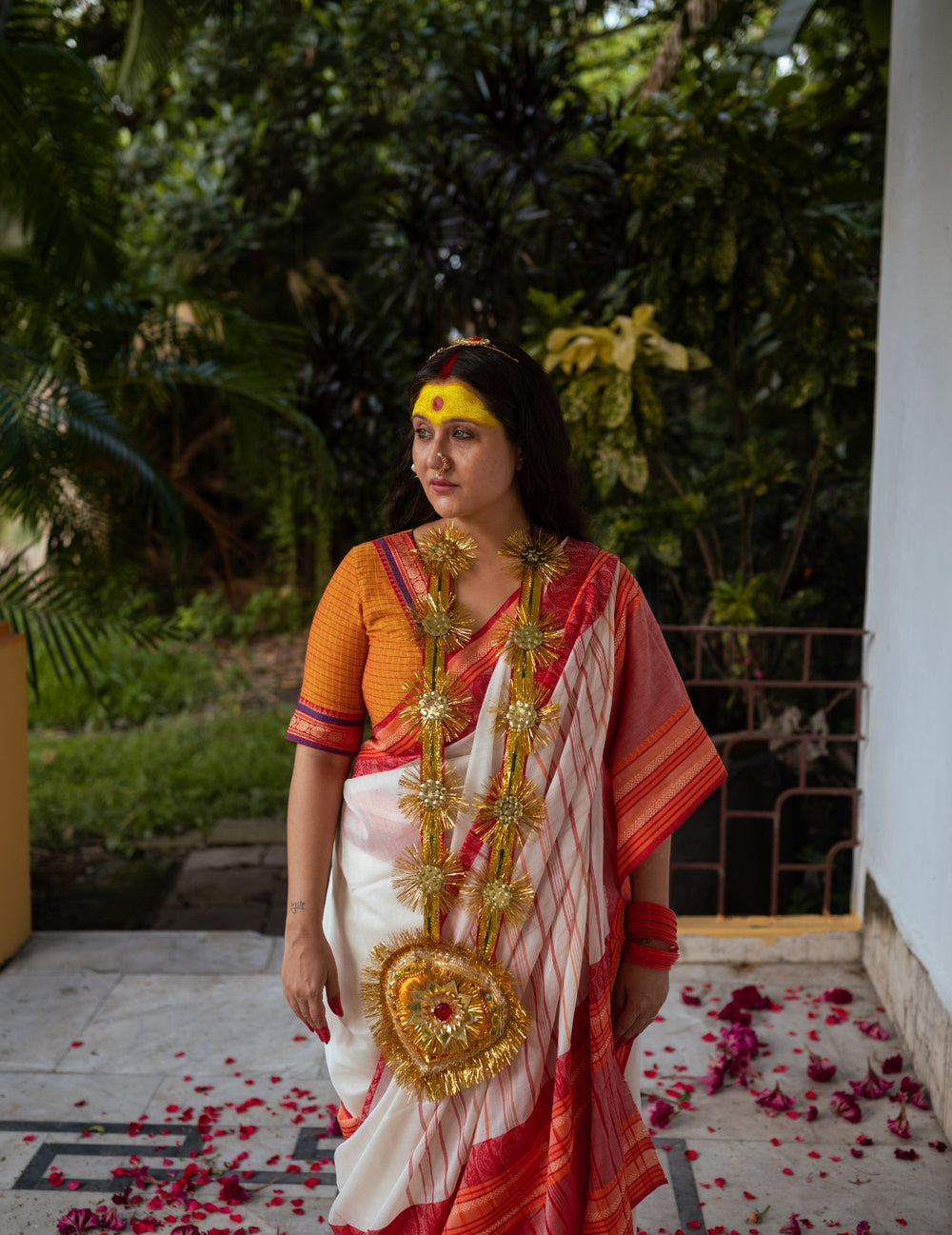 LAAL KOMOLA MAHA PAAR SAREE